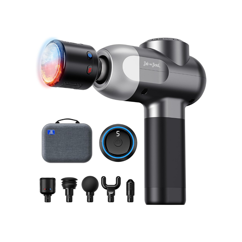 Bob and Brad C2 Pro Massage Gun with Heat and Cold Therapy For Athletes ...